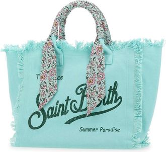 MC2 Saint Barth Femme, Sacs, Bleu, Taille: ONE Size Vanity Foulard