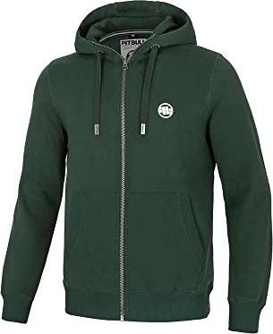 Pitbull Homme Sweat à Capuche avec Fermeture Éclair Pit Bull West Coast Petit Logo XXL