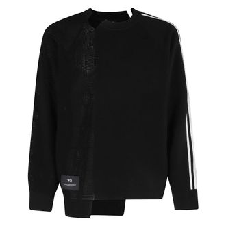 Yohji Yamamoto Herren, Strickwaren, Schwarzk, LGr&ouml;&szlig;e