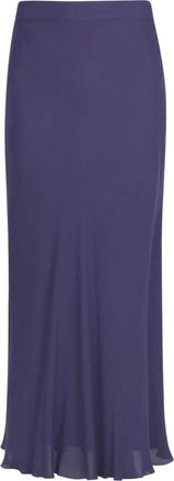 Liviana Conti Femme, Jupes, Bleu, Taille: 38 FR Gonna lunga Awar