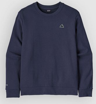 Patagonia Fitz Roy Massif Daily Crew Sweater new navy