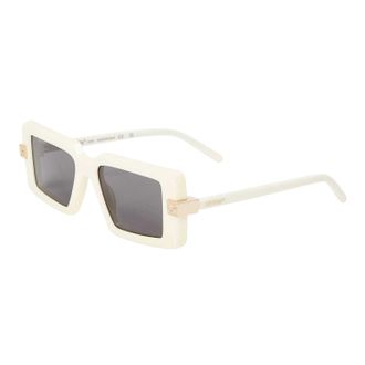 Off-white Off White - Lowell Rechteckig-Sonnenbrille f&uuml;r Herren/Damen Unisex (Wei&szlig;)