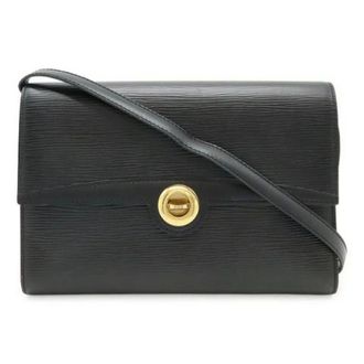 Louis Vuitton Sac Bandouli&egrave;re en Cuir Pre-owned - Femme - Pre-owned - Noir - Taille: ONE Size