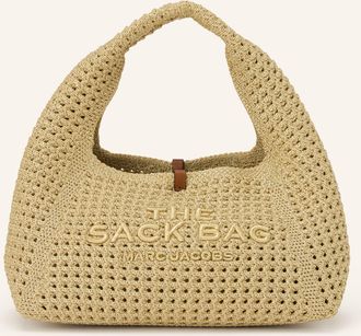 Marc Jacobs Handtasche The Crochet Mini Sack Bag Mit Pouch beige
