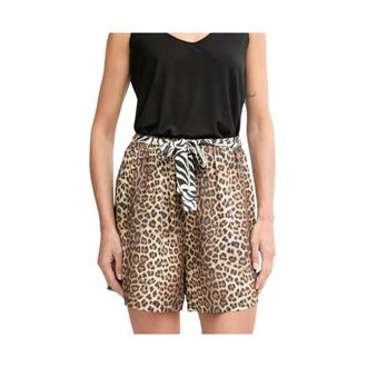 Liu Jo Damen, Shorts, Braun, MGr&ouml;&szlig;e
