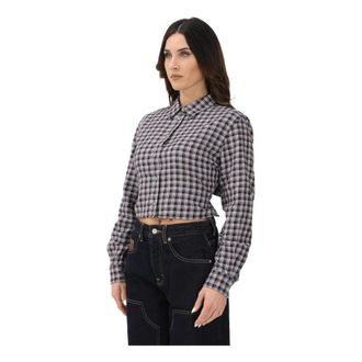 Tommy Jeans Damen, Blusen & Hemden, Mehrfarbig, SGr&ouml;&szlig;e