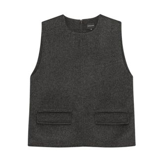 Birgitte Herskind Ease Top - - Tops - Damen - Grau - M