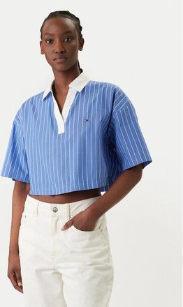 Tommy Jeans Poloshirt DW0DW22596 Blau Relaxed Fit