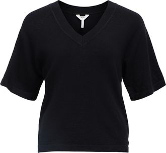 Object Objthess 2/4 Lo V-Neck Knit Top Noos