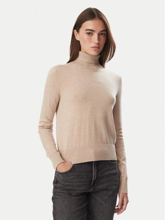 Guess Rollkragenpullover W6BR03 Z1246 Beige Regular Fit