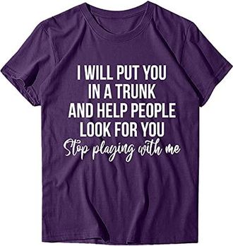 Generic T-shirts pour femme, t-shirt d&eacute;t&eacute; basique &agrave; manches courtes, haut surdimensionn&eacute;, t-shirt de f&ecirc;te, t-shirt de sport, t-shirt d&eacute;contract&eacute;, v&ecirc;tements po