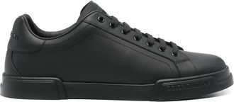 Dolce & Gabbana Homme, Chaussures, Noir, Taille: 43 EU Portofino Light Baskets