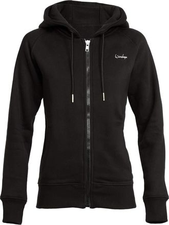 Winshape Winshape Damen Kuschelige Hoodie-Jacke J005 Kapuzenpullover, Schwarz, J005-SCHWARZ-XXL