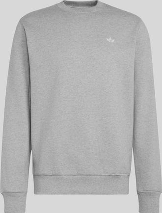 adidas Originals Regular Fit Sweatshirt aus Baumwoll-Mix mit Logo-Stitching
