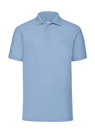 Fruit Of The Loom Original Polo 63-505-0 Herren Baumwoll Poloshirt, Farbe:Pastellblau, Gr&ouml;&szlig;e:3XL