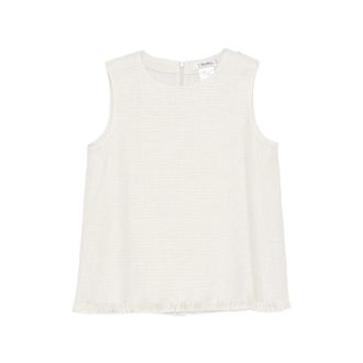 Max Mara Anika Fringed Round-neck Top
