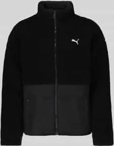 Puma Relaxed Fit Teddyjacke mit Stehkragen