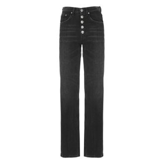 Dondup Jacklyn Wide-Leg Jeans - - Jeans - Damen - Schwarzk - W24