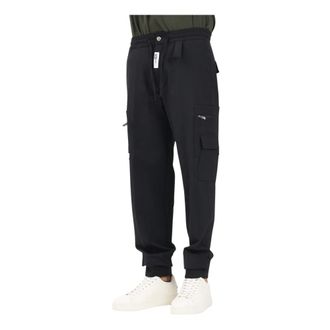 GCDS Gcds, Homme, Pantalons, Noir, Taille: L Pantalone cargo