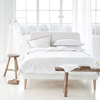 Essix Designers Guild 3359104058859 Astor Bettbezug Baumwolle Natur 200 x 200 cm