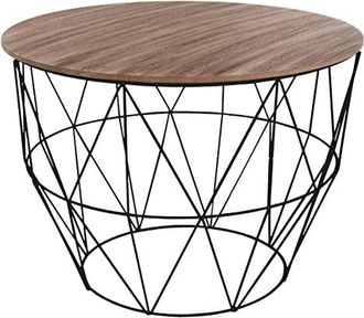 Atmosphera Atmosphera - Table Basse Atomic Noire D56 cm