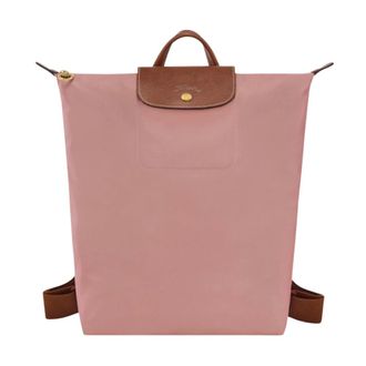 Longchamp Sac &agrave; dos Le Pliage Original M - Femme - Sacs - Rose - Taille: ONE Size