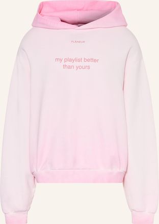 Flaneur Fl&acirc;neur Oversized-Hoodie Playlist pink