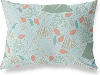 Bonamaison Le Jardin du Lin Kissen Zierkissenbezug Zufälliges Muster Kissenbezug, Weich Bequem, Für Zuhause Autos Büro Sofa Wohnzimmer Couch Schlafzimmer Dekor, 