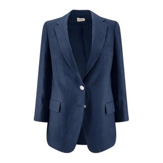 Saulina Milano Saulina, Damen, Jacken, Blau, XLGr&ouml;&szlig;e