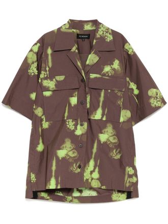Lee Mathews chemise &agrave; imprim&eacute; graphique - Marron