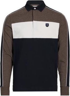 Eden Park Polo lange Ärmel mit Logo - Brown
