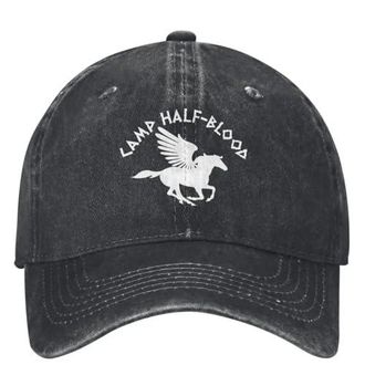 Generic Chaleur dHiver, Demi-Sang Casquette de Baseball Squelette Pégase Blanc Logo Hip Hop Papa Chapeaux Hommes Femmes Pare-Soleil Casquettes de Baseball