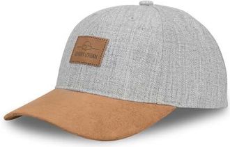 Johnny Urban Casquette Snapback Gris/Brun Homme & Femme - Cap Dean Fabriqu&eacute; de Tissu de Haute Qualit&eacute; - Casquettes de Baseball Styl&eacute;e & R&eacute;glable avec Badge de Logo