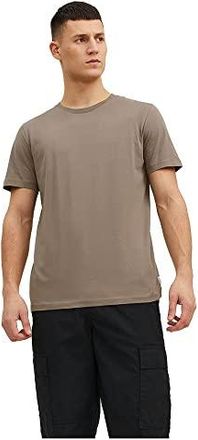 Jack & Jones Jjeorganic Basic Tee Ss O-neck Noos Homme haut, Falcon, L