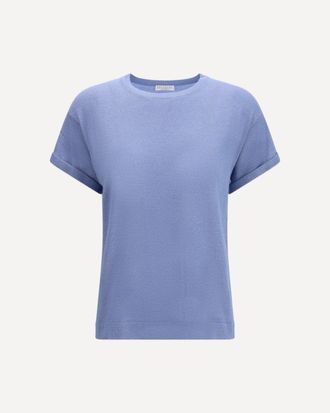 Brunello Cucinelli Cashmere glitter T-shirt Female L