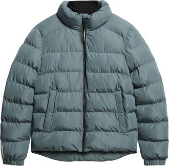 Superdry Herren Sports Steppjacke Sturmwetter Blau XXXL