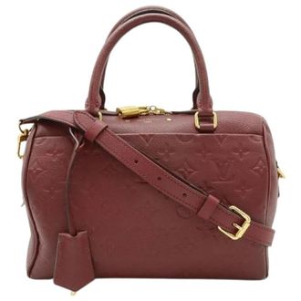 Louis Vuitton Pre-owned Vintage Canvas Handbag - - Pre-owned - Damen - Rot - ONE SIZE