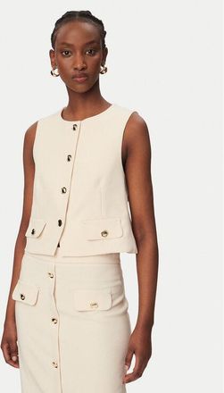 Rinascimento Rinascimento Anzugweste CFC0128265003 Beige Slim Fit