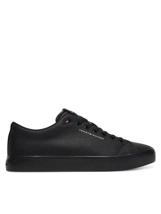 Tommy Hilfiger Sneakers Th Hi Vulc Core Low Lth Ii Ess FM0FM05511 Schwarz