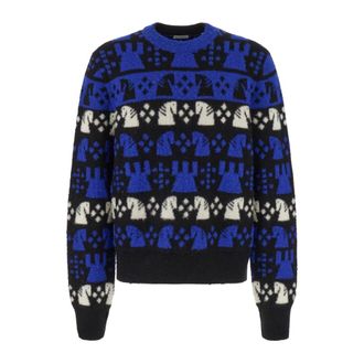 Burberry Rundhals-Strickware - - Knitwear - Herren - Mehrfarbig - XL