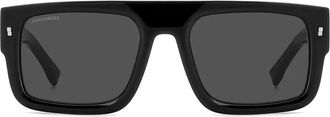 Dsquared2 unisex, Accessoires, Noir, Taille: 54 MM Icon 0008/S 807 Lunettes de soleil