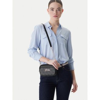 Guess Handtasche Guess J6RZ27 WFMF0 Schwarz