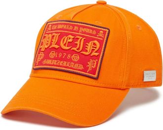 Philipp Plein unisex, Accessoires, Orange, Taille: ONE Size Casquette de baseball Gothic Plein