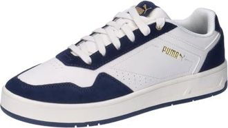 Puma Mixte Court Classic SD Sneaker, Frosted Ivory-Club Navy Gold, 42.5 EU