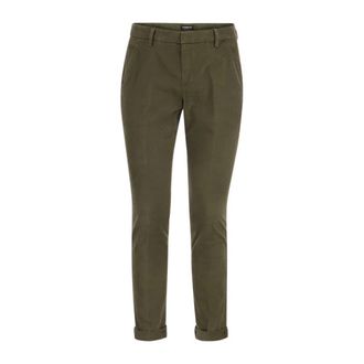 Dondup Slim-fit Gabardine Hose - - Trousers - Herren - Gr&uuml;n - W31