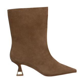 Alma En Pena Metallischer Absatz-Stiefelette - - Shoes - Damen - Braun - 37 EU