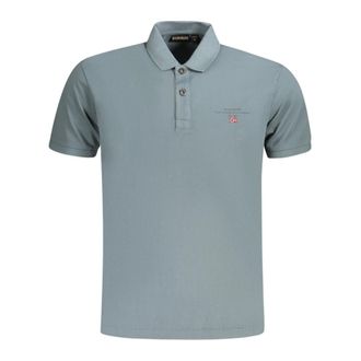 Napapijri Elbas Kurzarm-Jersey-Polo - - Tops - Herren - Grau - S
