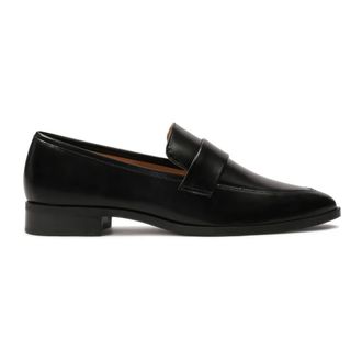 Kazar Schwarze Slip-On-Lederschuhe - - Shoes - Damen - Schwarzk - 37 EU