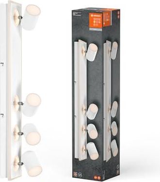 Ledvance Ledvance DECOR SPOT MARS, 58,5W, 2.960lm, wei&szlig;, Spotleuchte, verstellbare K&ouml;pfe, vielseitig anwendbar, Innenraumspot, warmwei&szlig;e Lichtfarbe, hochwertig