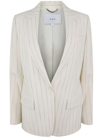 A.L.C. veste Mavis III Pinstripe - Tons neutres